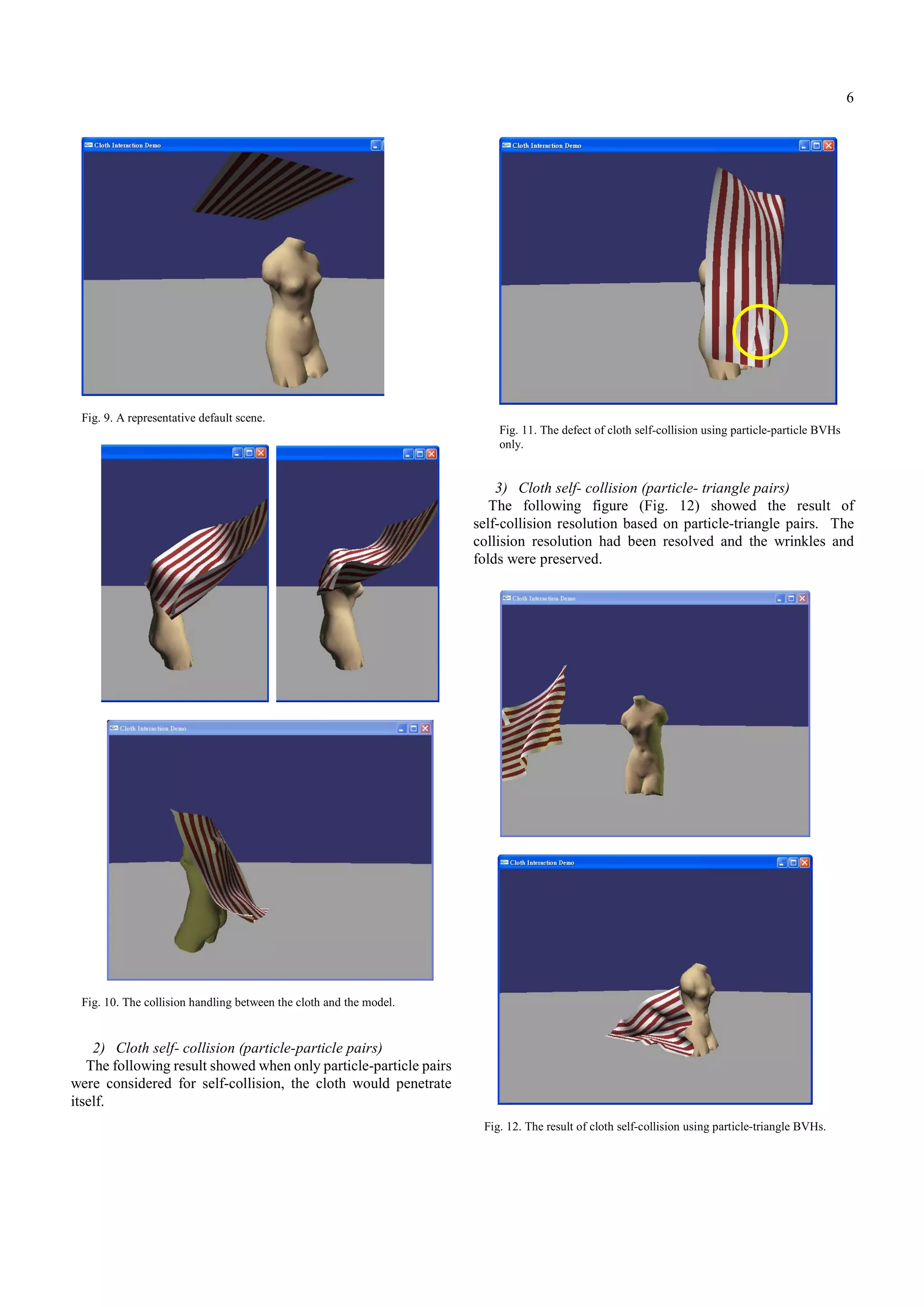 Interactive Cloth Simulation | PDF