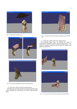 Interactive Cloth Simulation | PDF