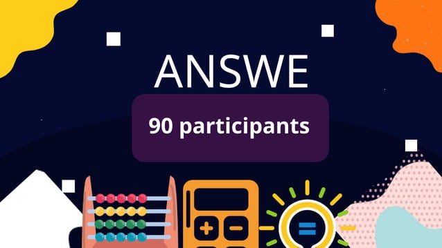Interactive Colorful Mathematics Quiz Power Point Presentation Template ...