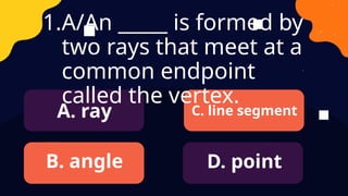Interactive Colorful Mathematics Quiz Power Point Presentation Template ...