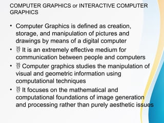 Interactive Computer Graphics ICG (ICG).ppt