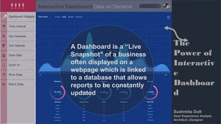 Interactive dashboard | PPT