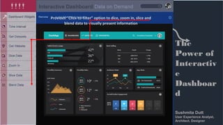 Interactive dashboard | PPT