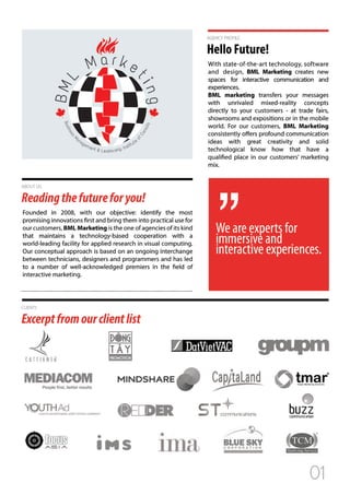 BML Marketing - Interactive digital solutions | PDF