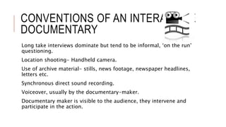 Interactive documentaries | PPTX