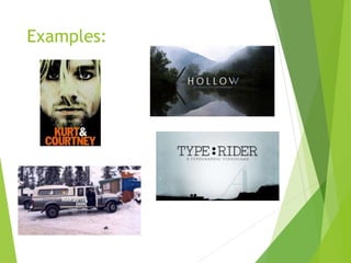 Interactive Documentaries | PPTX