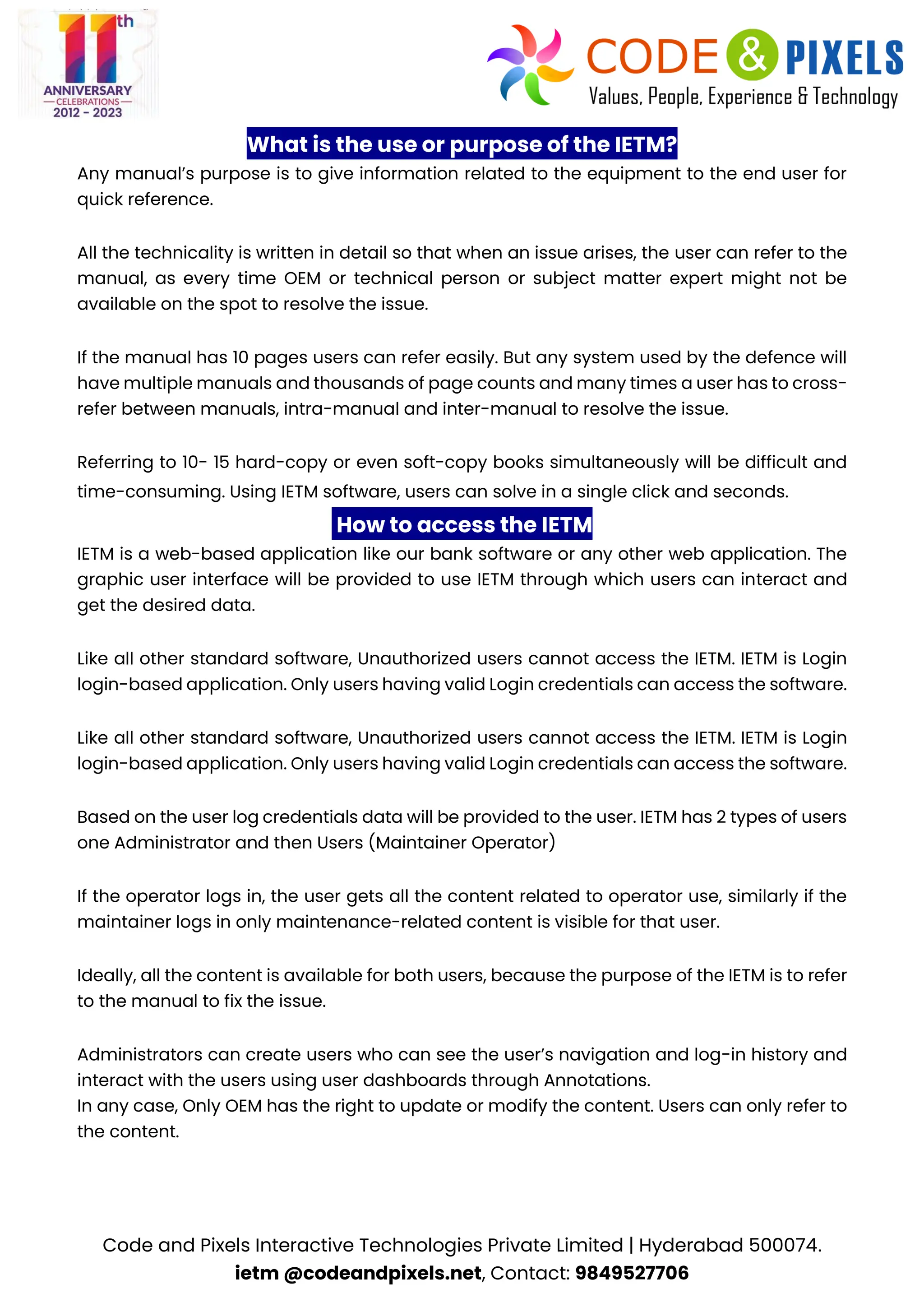 Interactive Electronic Technical Manual Services -Code and Pixels.pdf ...