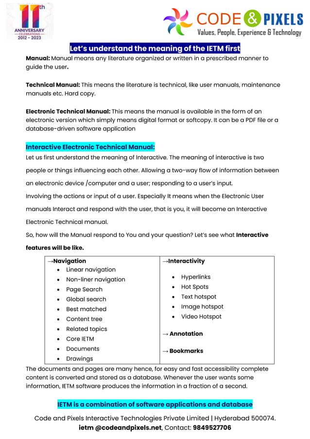 Interactive Electronic Technical Manual Services -Code and Pixels.pdf