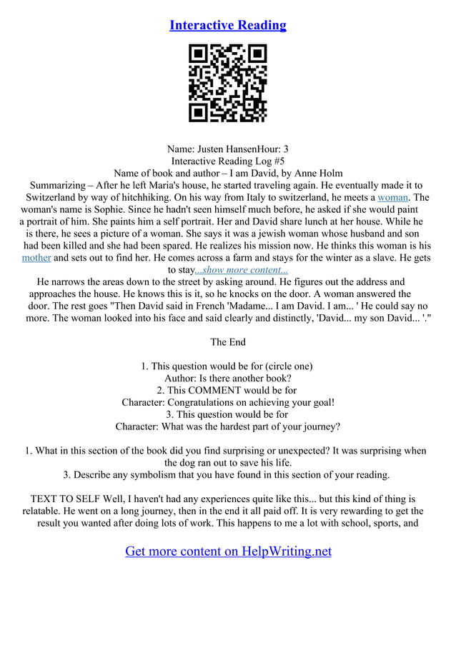 Interactive Essay | PDF