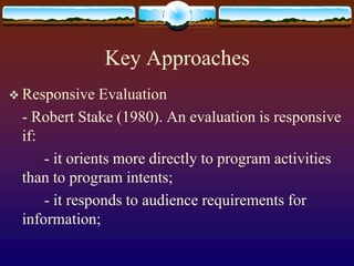 Interactive evaluation | PPT