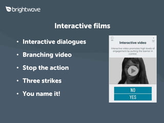 The return of interactive film | PPTX
