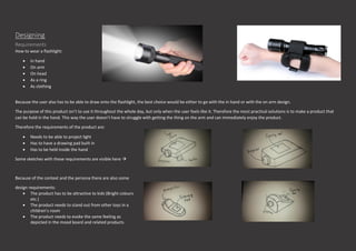 Interactive flashlight | PDF | Drawing and Sketching | Arts and Crafts