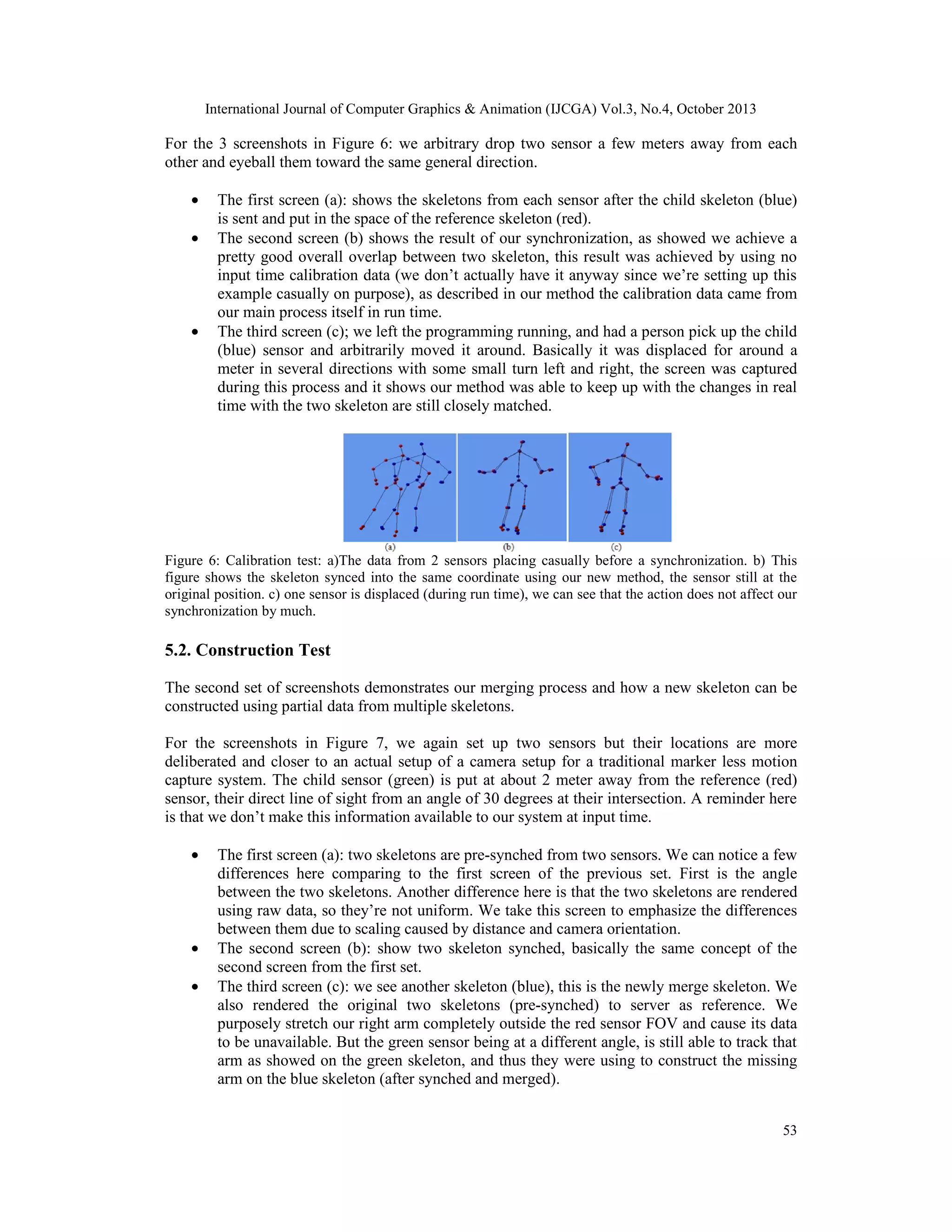 Interactive Full-Body Motion Capture Using Infrared Sensor Network | PDF