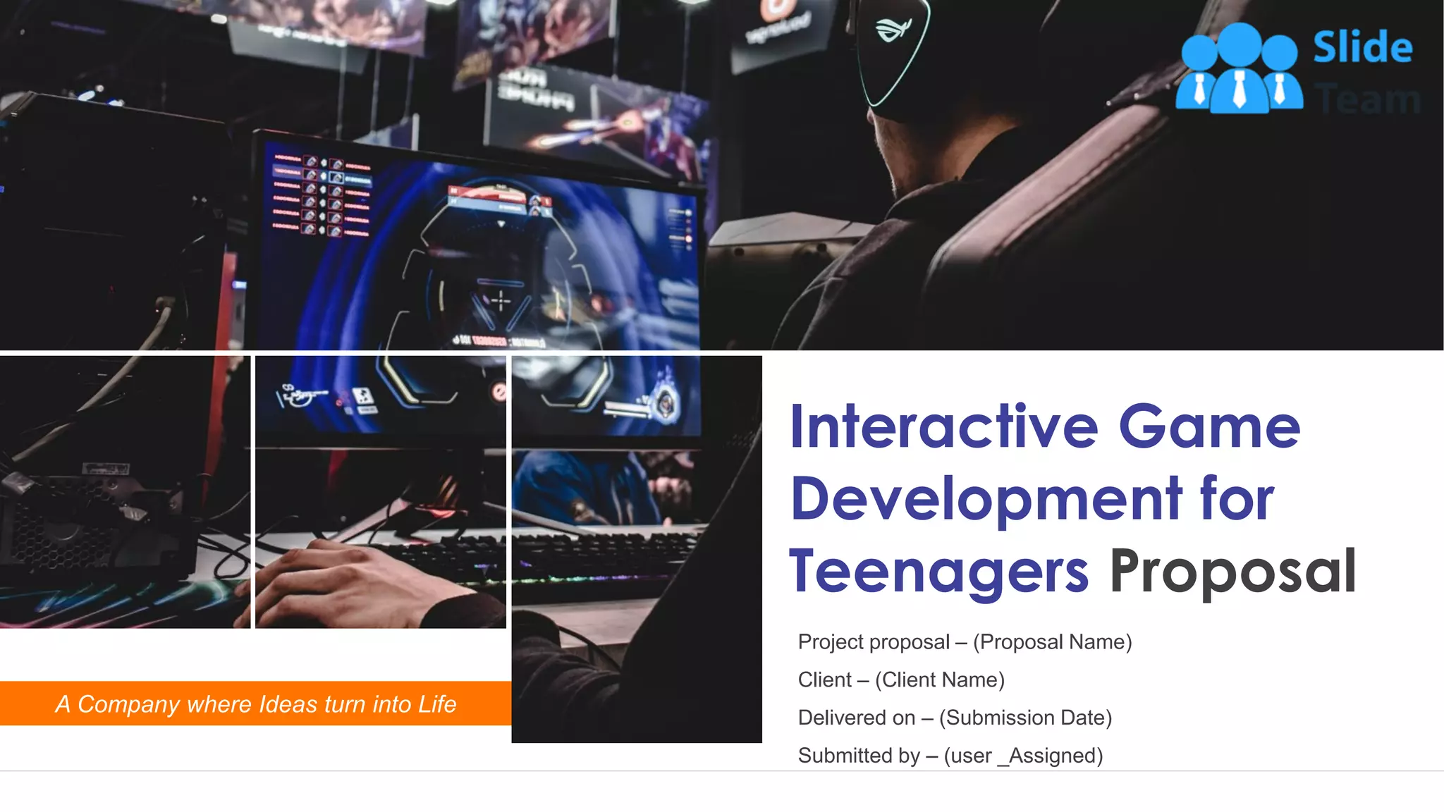 Interactive Game Development For Teenagers Proposal PowerPoint Presentation Slides | PDF