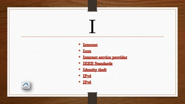 Interactive glossary | PPT