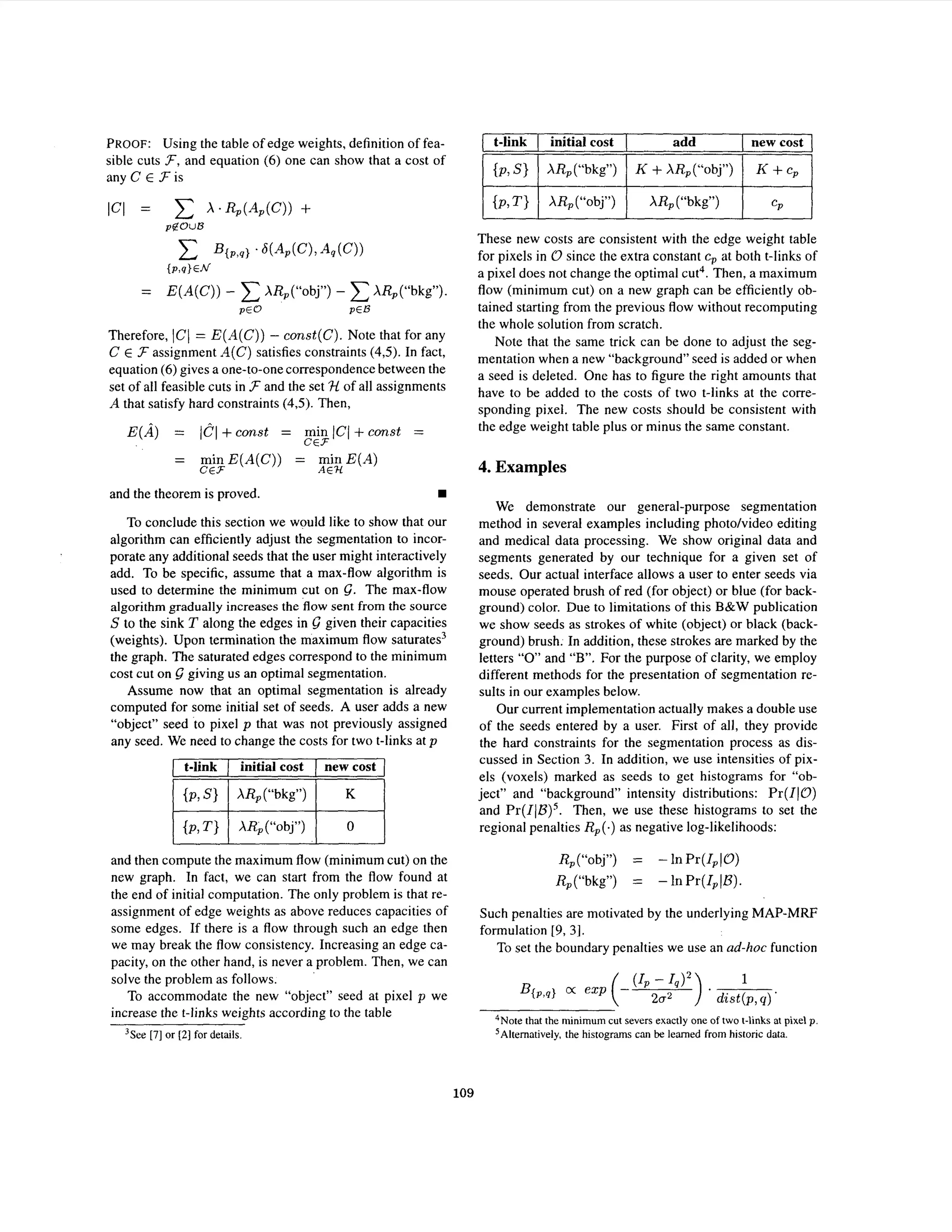 Interactive graph cuts for optimal boundary and region segmentation of objects | PDF