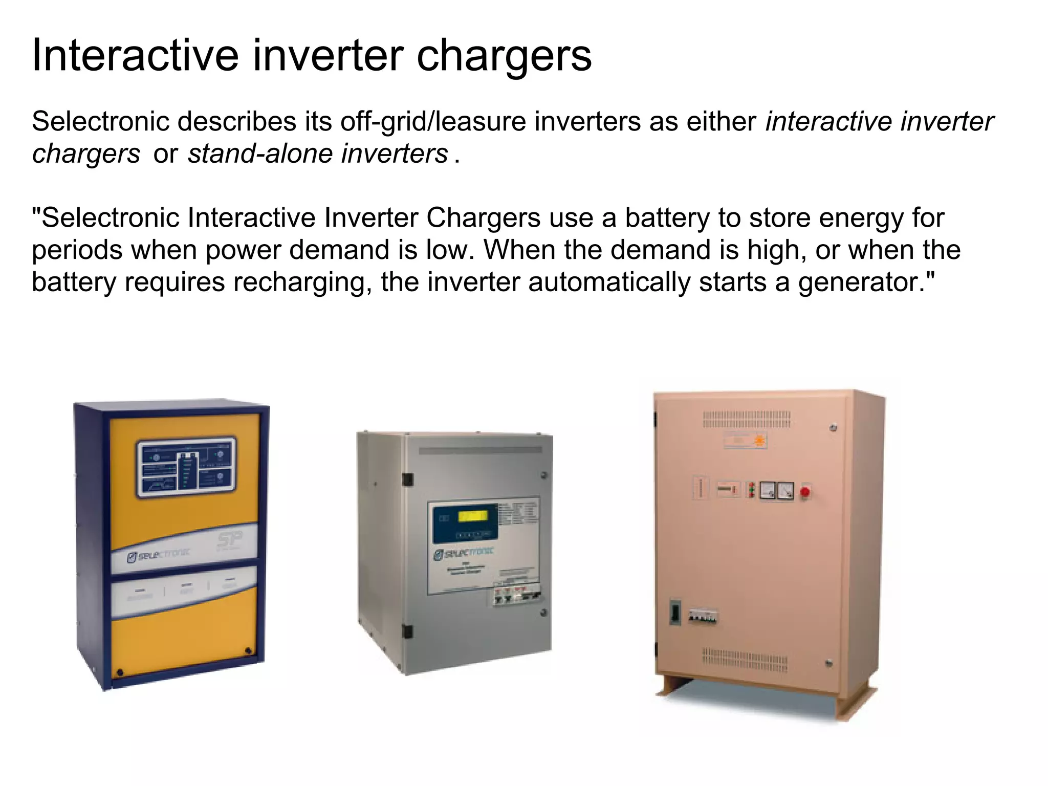 Interactive inverters | PDF