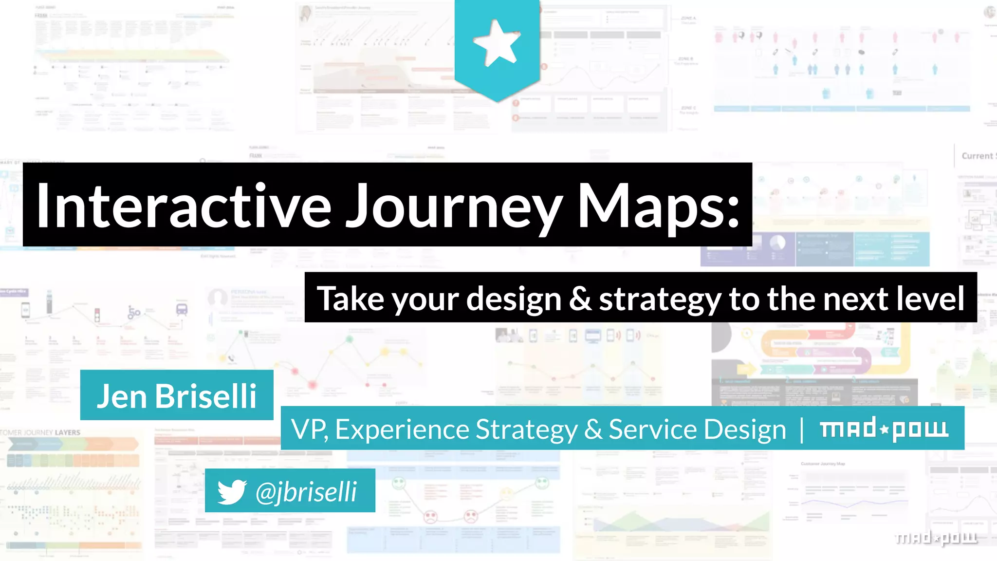 Interactive Journey Maps: Take your design & strategy to the next level | PPT