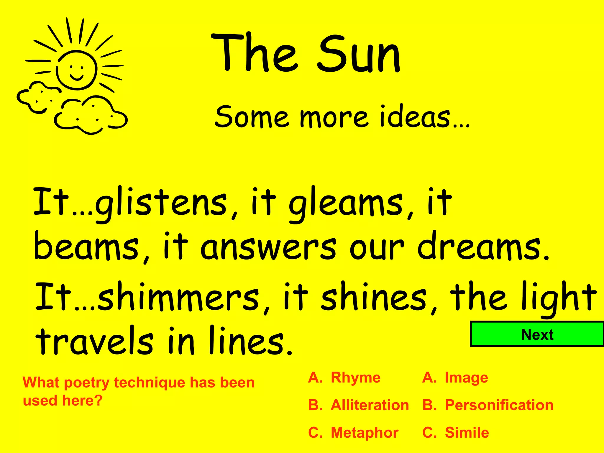 Interactive voting lesson poetry ideas | PPT