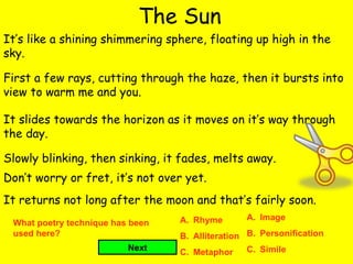Interactive voting lesson poetry ideas | PPT