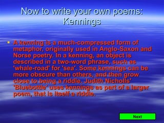 Interactive voting lesson poetry ideas | PPT