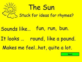 Interactive voting lesson poetry ideas | PPT