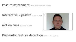 Interactive lineups can improve eyewitness performance | PPT