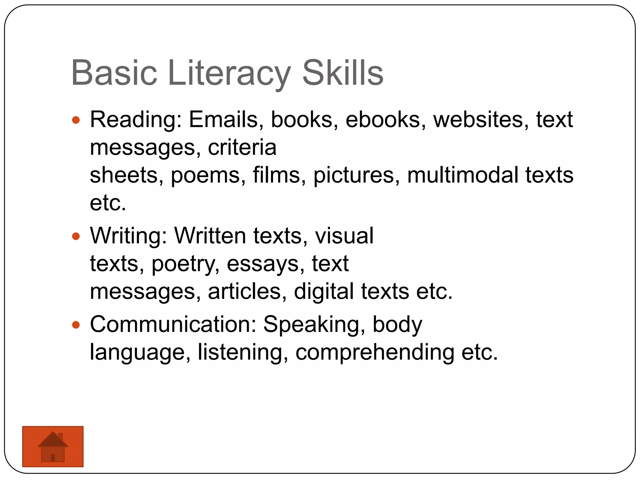 Interactive literacy | PPT