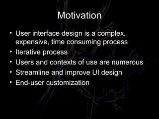 Interactively Evolving User Interfaces | PPT