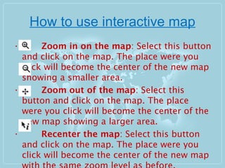 Interactive map | PPT