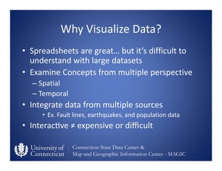 Making MAGIC with Your Data: Interactive Maps, Mash-ups, and Data ...
