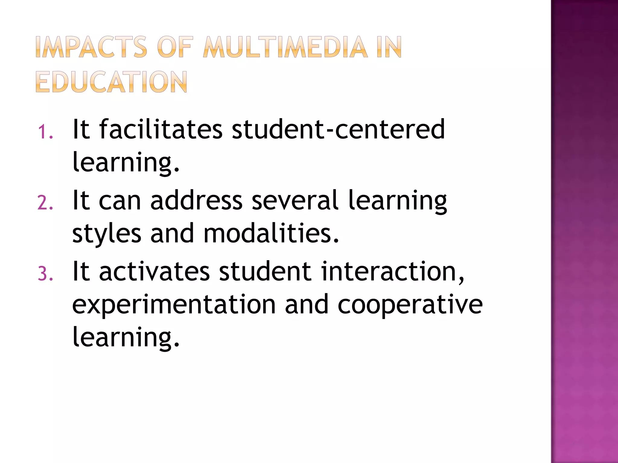 Interactive media | PPTX