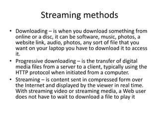 Interactive media applications done | PPT