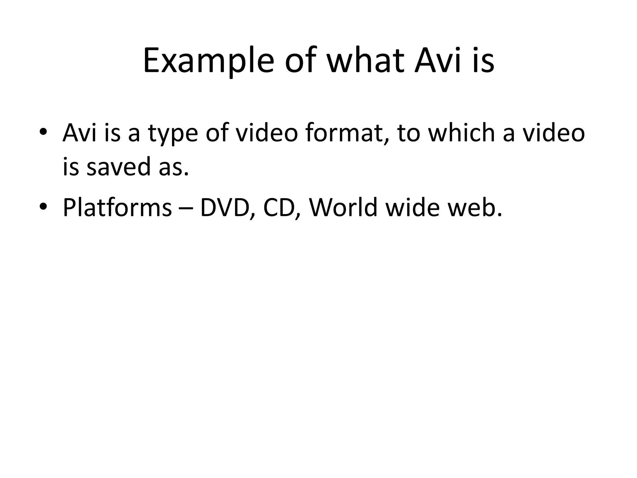 Interactive media applications | PPTX