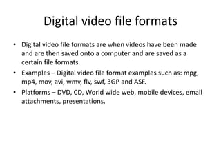 Interactive Media Application | PPT