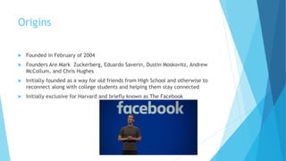 Facebook Presentation Interactive Media 336 | PPTX | Social Networking ...