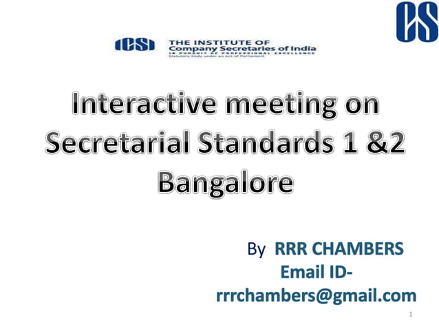 Interactive meeting on Secretarial Standards 1 &2 - PPT.pptx