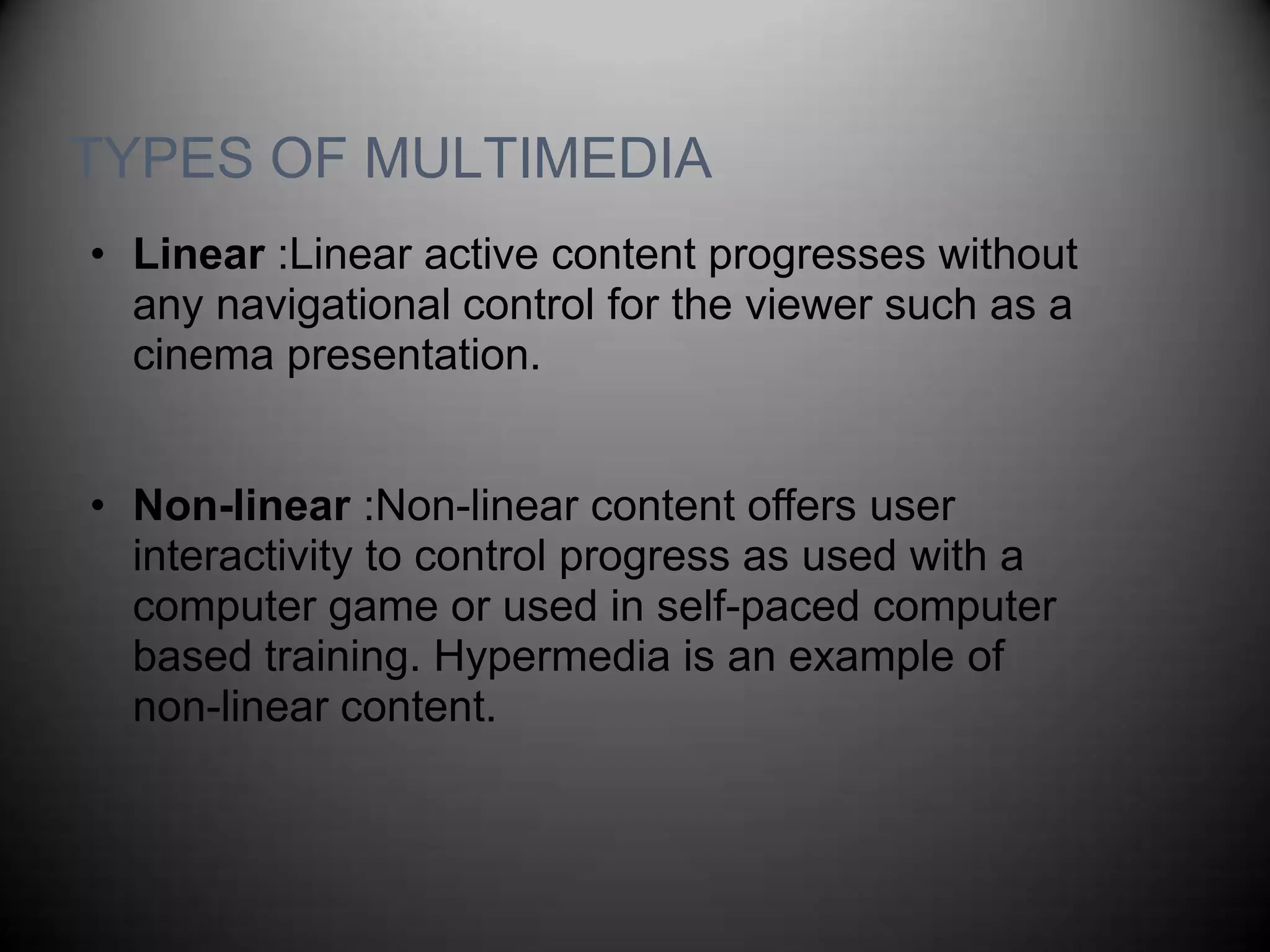 Interactive multimedia technology | PPT