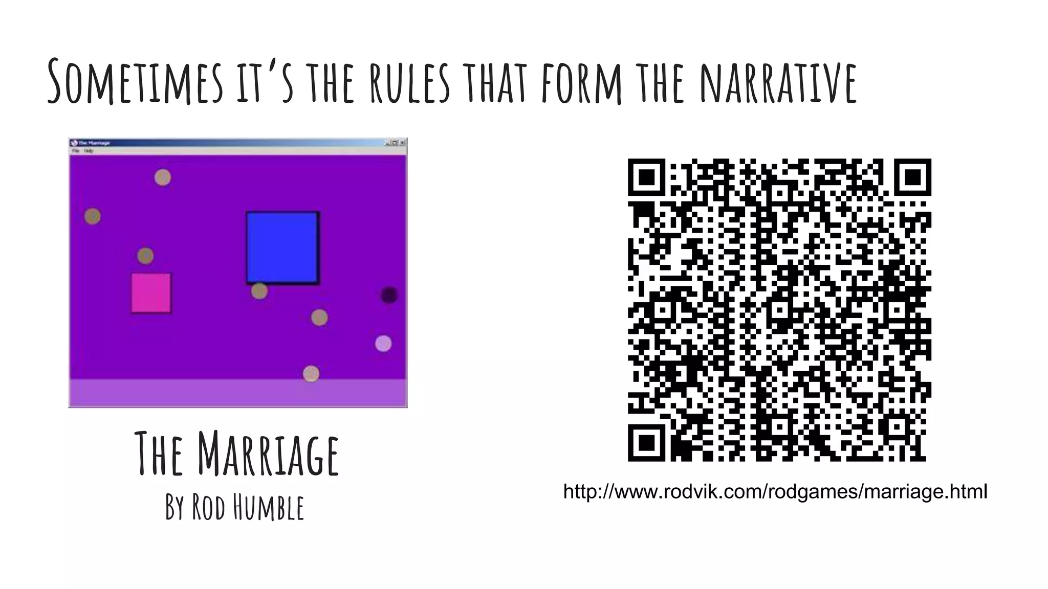 Interactive narrative design primer | PPT