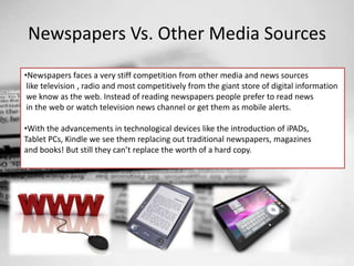 Interactive newspaper the next big thing in newspaper industry | PPTX
