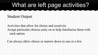 Interactive Notebook Presentation | PDF