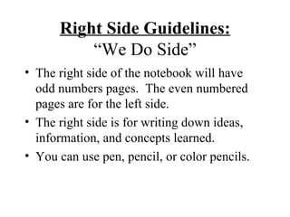 Interactive notebooks | PPT