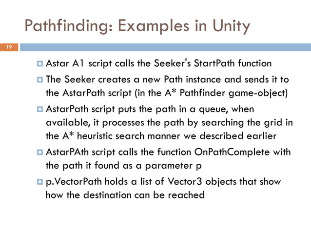 Pathfinding - Part 2: Examples in Unity | PDF
