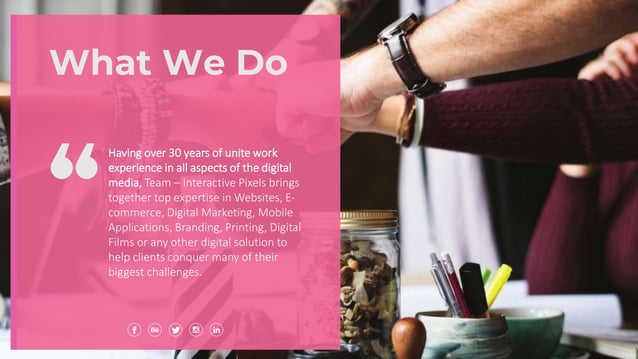 Interactive pixels digital solutions | PPTX | Web Development | Internet