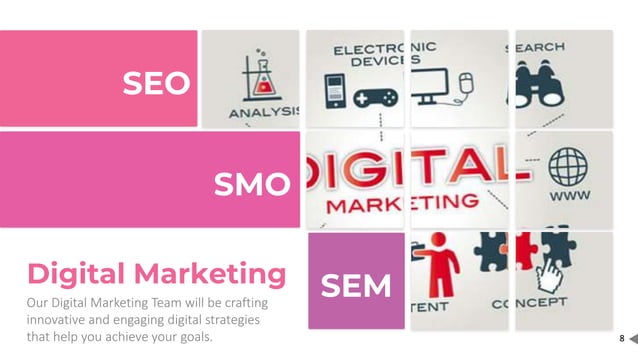 Interactive pixels digital solutions | PPTX | Web Development | Internet