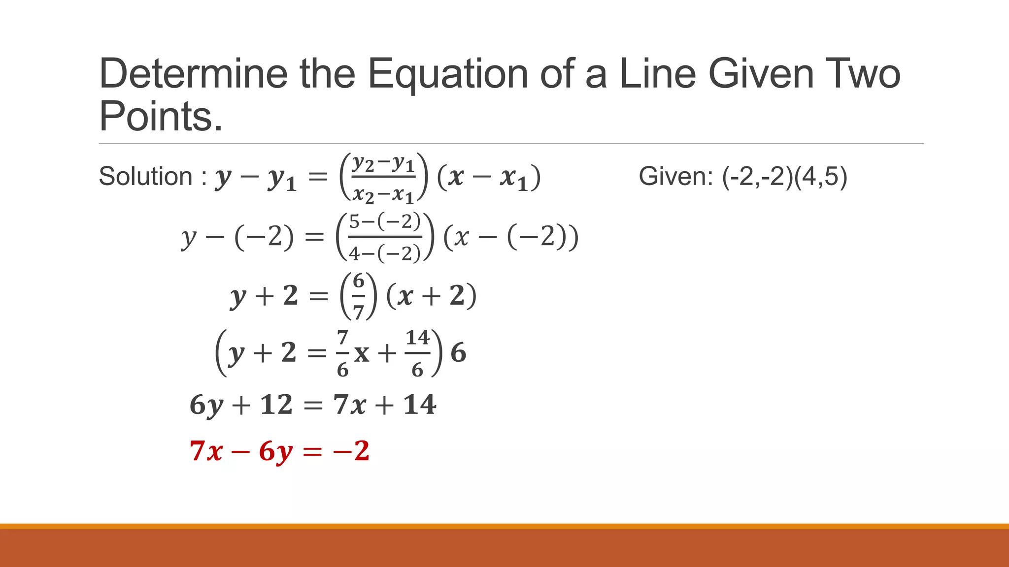 Graphs of Linear Equations in Two Variables | PDF