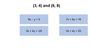 Graphs of Linear Equations in Two Variables | PDF