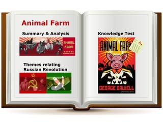 Interactive Powerpoint Animal Farm E-tools | PPTX