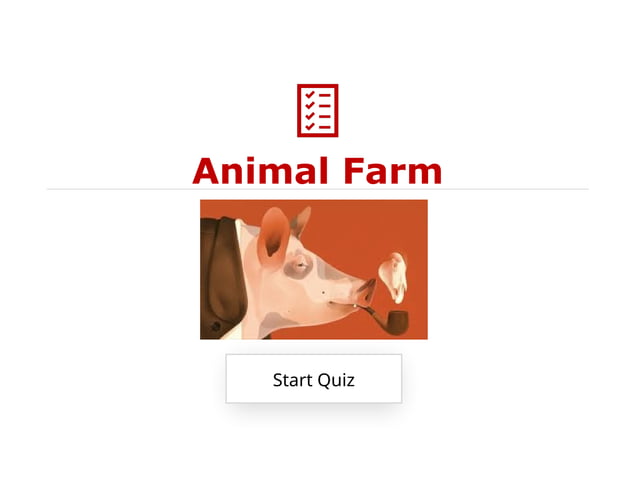 Interactive Powerpoint Animal Farm E-tools | PPT