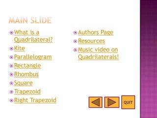 Quadrilaterals | PPTX